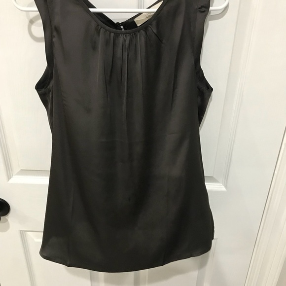 LOFT | Tops | Loft Chocolate Brown Sleeveless Shell | Poshmark